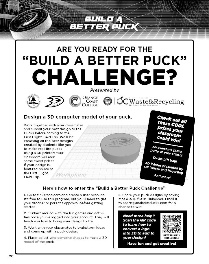 First Flight Field Trip - Ducks S.C.O.R.E.